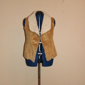 Talbots | Jackets & Coats | Talbots Womens Tan Vest Nwt Size Xl | Poshmark